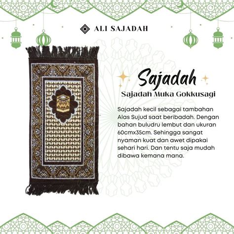 Jual Sajadah Muka Kecil Turki Beludru Gokkusagi Souvenir Oleh Oleh Haji