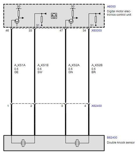 Wiring Diagram For Knock Sensor Wiring Flow Line