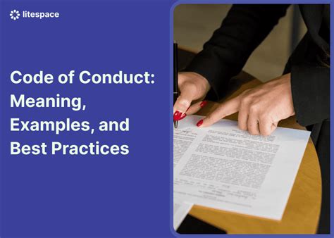 Code Of Conduct Meaning Examples And Best Practices