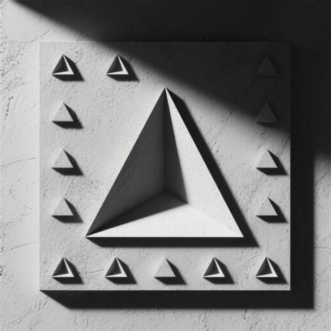 Free Triangular Shadow Play Image Triangle Geometric Minimal