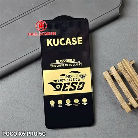 Jual Poco X Pro G Poco X Pro Tempered Glass Full Layar Esd Anti Static Bening Poco X Pro G