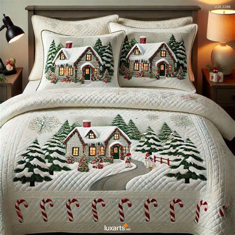 Lux2286 Christmas Themed Bedding Sets Festive Bedding For A Merry