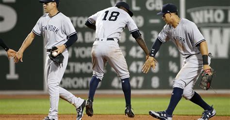Yankees Survive In Innings Against The Red Sox