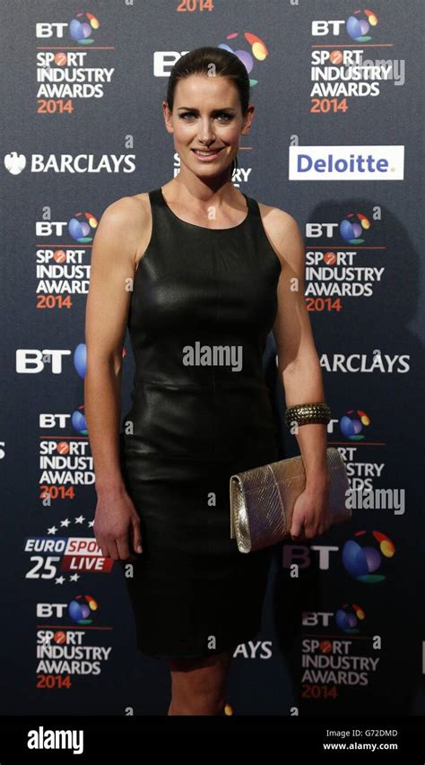 Kirsty Gallacher Arriving At The Bt Sport Industry Awards 2014 At