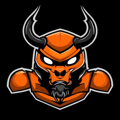 Premium Vector Frontfacing Demon Vector Illustration Set