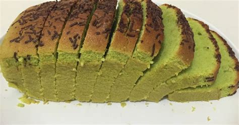 Resep Kue Lebaran Resep Bolu Pandan Topping Meses