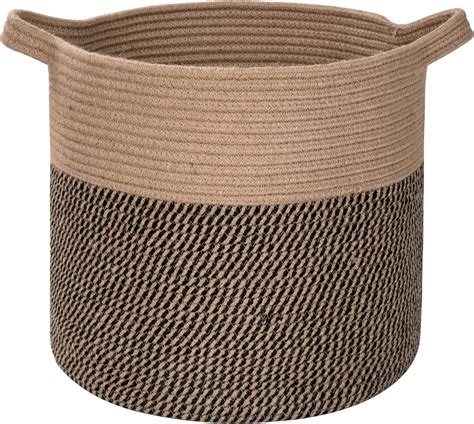 Chicvita Wicker Laundry Basket Collapsible Basket With