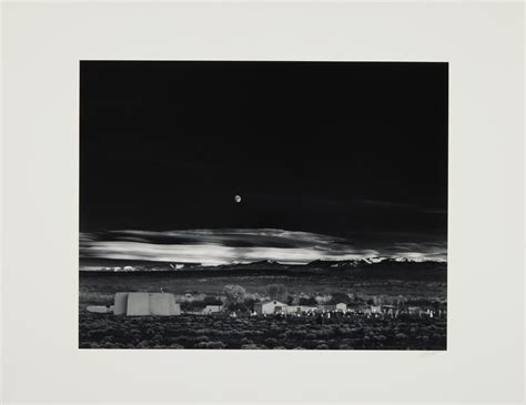 Ansel Adams Moonrise Hernandez New Mexico Classic Photographs