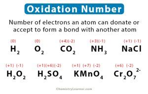 Oxidation Number State Definition Rules How To Find And Examples