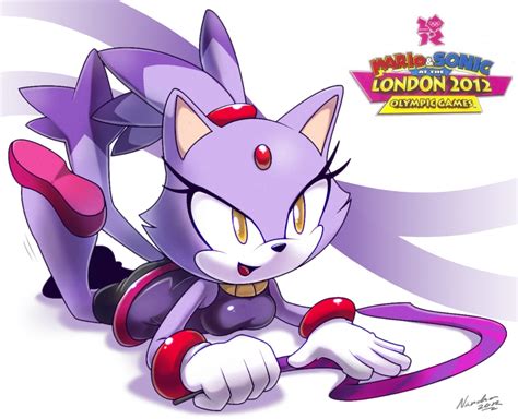 Nancher Blaze The Cat Mario And Sonic Series Mario And Sonic At The London 2012 Olympic Games