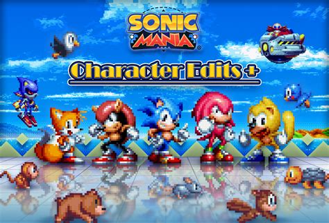 Character Edits Mod For Sonic Mania Sm Mods