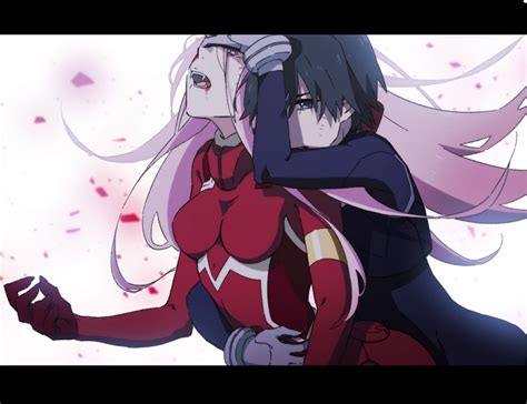 Zero Two And Hiro Darling In The Franxx Drawn By Leje Danbooru