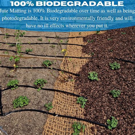 Vbs Jute Erosion Control Matting User Manual