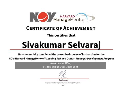 Sivakumar Selvaraj On Linkedin Leadershipdevelopment Managergrowth Nov Harvardmanagementor