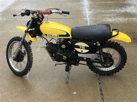 1974 SUZUKI TM 75 TM75