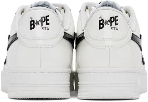 Bape White Sta 2 Sneakers A Bathing Ape