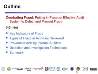 Combating Fraud Putting In Place An Effective Audit System To Detect
