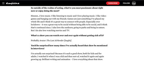 Asa Butterfield Sex Education Is A Massive Avatar The Last