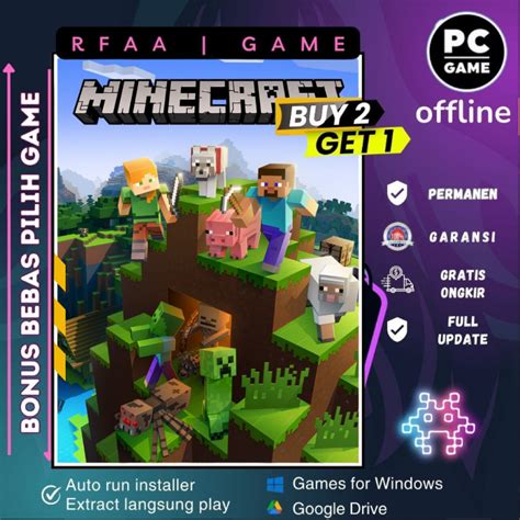 Jual Minecraft Game Pc Laptop Dl Shopee Indonesia