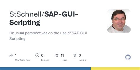 Sap Gui Scriptingreadmemd At Main · Stschnellsap Gui Scripting · Github