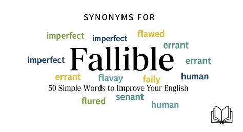 Synonyms For Fallible 50 Simple Words To Improve Your English