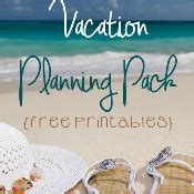 Expired 🏝️free Organization Printable Vacation Planning Packet Freebies 4 Mom