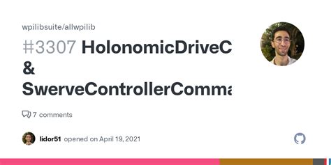 Holonomicdrivecontroller And Swervecontrollercommand · Issue 3307 · Wpilibsuite Allwpilib · Github