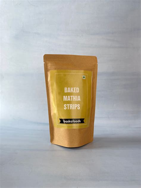 Baked Mathiya Strips Baska Foods