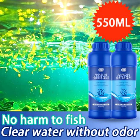 Water Crystal Clear Algaecide 550ml Algae Remover For Aquarium Lazada Ph