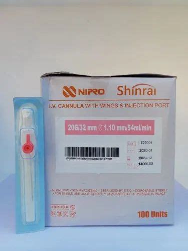 Nipro Wing Cath Iv Cannula 20g For Clinical And Hospital At Best Price In Rajkot Nipro Wing Cath Iv Cannula 20g For Clinical And Hospital At Best Price In Rajkot