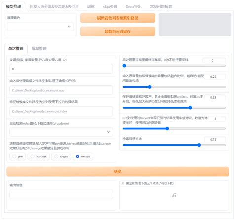 Github Rvc Projectretrieval Based Voice Conversion Webui Easily Train A Good Vc Model With