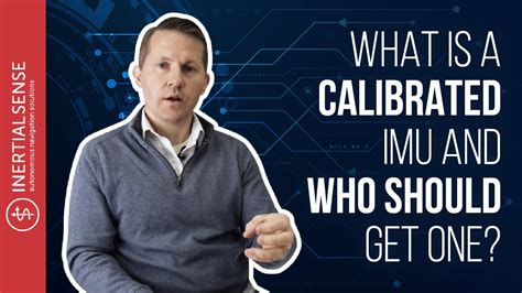 What Is A Calibrated Imu And Who Should Get One Youtube