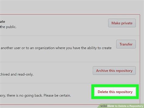 Simple Ways To Delete A Repository 9 Steps With Pictures