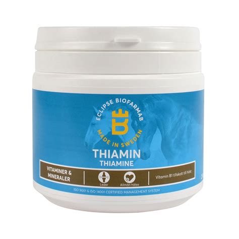 Feed Supplements Thiamin Eclipse Biofarmab Hööks