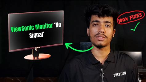 viewsonic monitor no signal 4 ways to fix it youtube