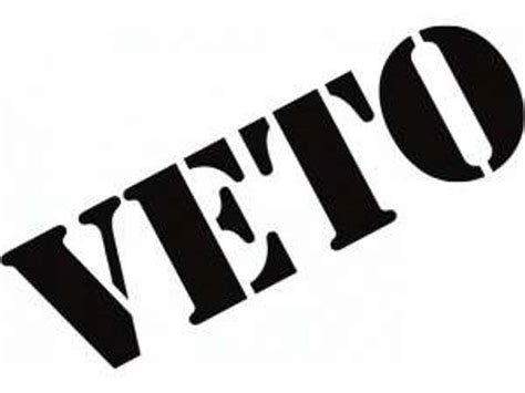 Vetoed