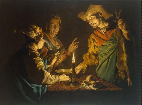 Esau And Jacob Originally Painted By Stomer Matthias Oceans Bridge