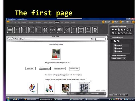Mockup Builder Pptx Computing Technology And Computing