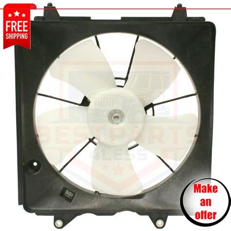 Radiator Cooling Fan Driver Side For 2006 2011 Honda Civic Sedancoupe