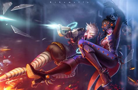 Tracer Widowmaker Ultraviolet Tracer And Comtesse Widowmaker