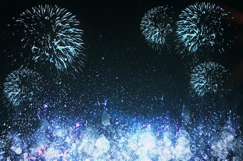 Premium Photo Creative Firework Background