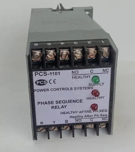 5 Amp Phase Sequence Relay Model Name Number Pcs 1101 415 Vac At ₹ 900 Piece In Faridabad