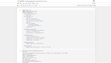 Sahil Kumar Mishra On Linkedin Machinelearning Linearregression Datascience Ai Dataanalytics