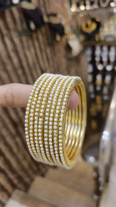 8 Pcs Moti Bangles Bangles King
