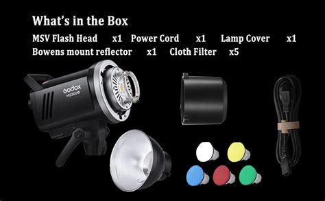 Godox Ms300v Ms300 V Ms300 Upgraded Version 300w Compact