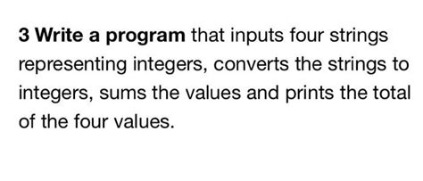 Solved 1 Write A Single Statement To Accomplish Each Of The