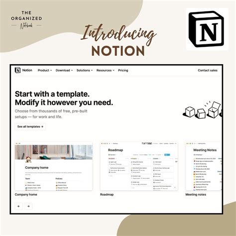 What Is Notion And How To Get Started The Organized Notebook