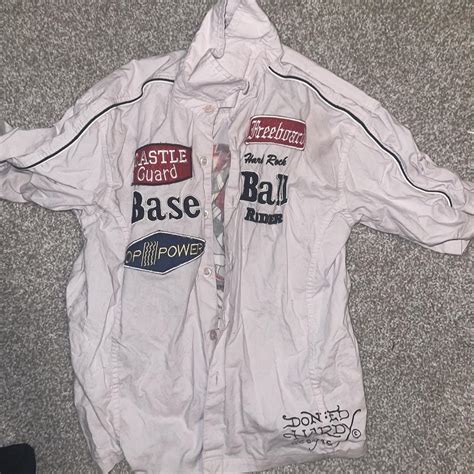 Ed Hardy Womens Blouse Depop