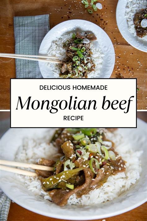 Easy Mongolian Beef Recipe An Expression Of Food