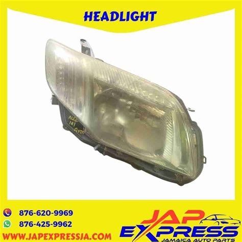 Right Headlight Toyota Axiofielder Nze141 2008 2012 Jamaica Auto